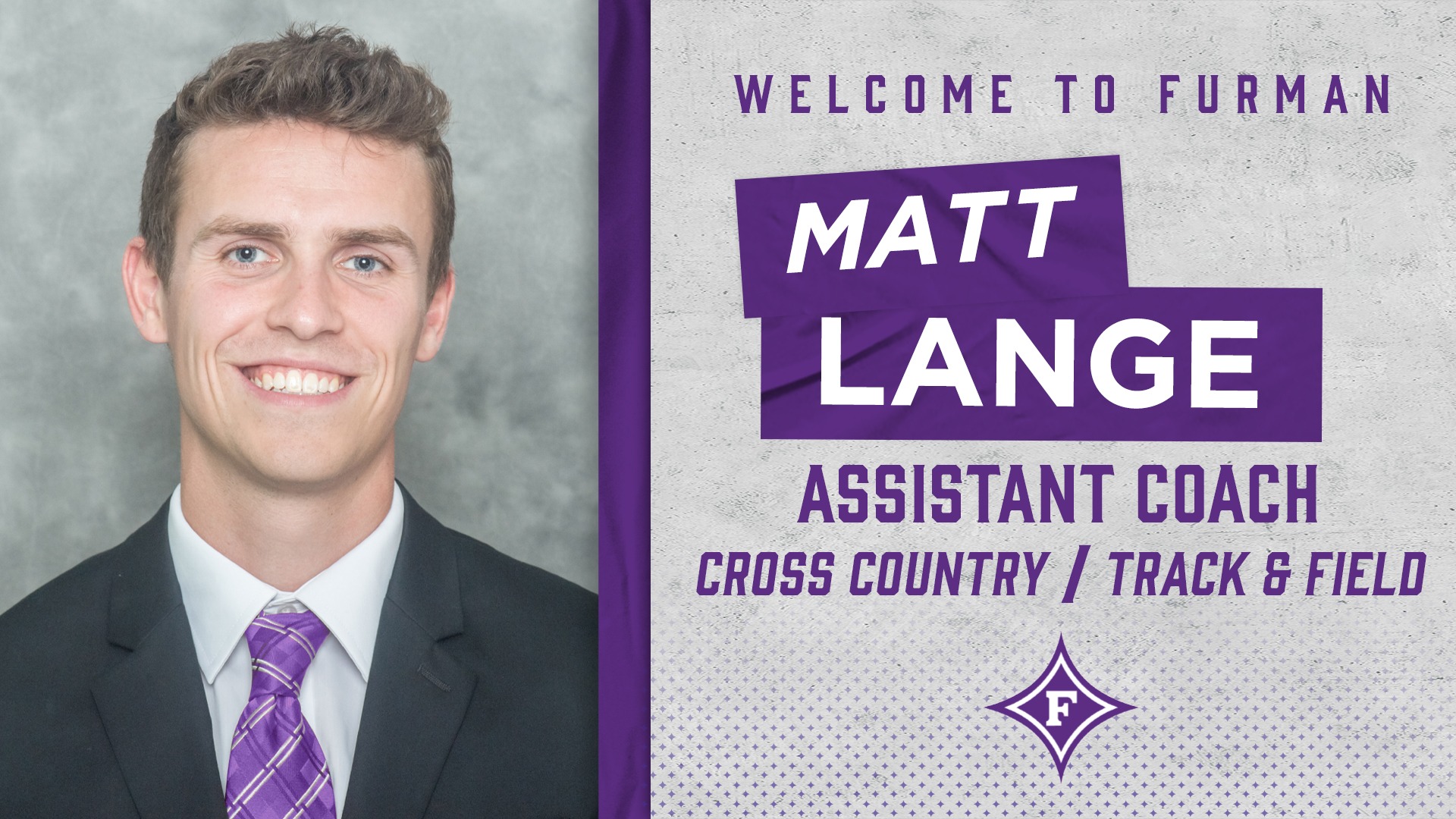 Former Paladin Matt Lange Named Furman Cross Country/Track & Field ...