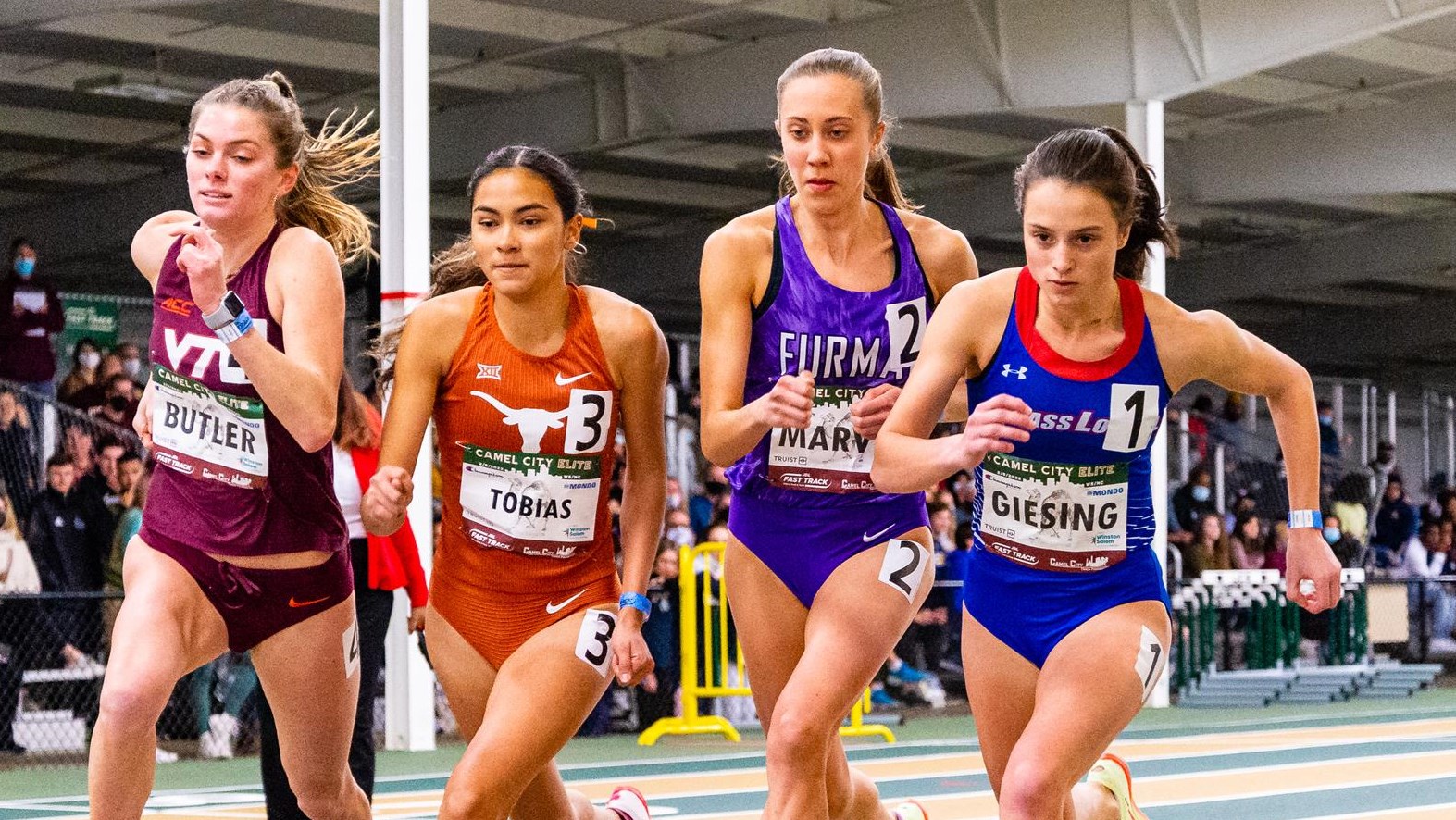Furman's Marvin Sets Personal Record In Mile At Liberty Saturday ...