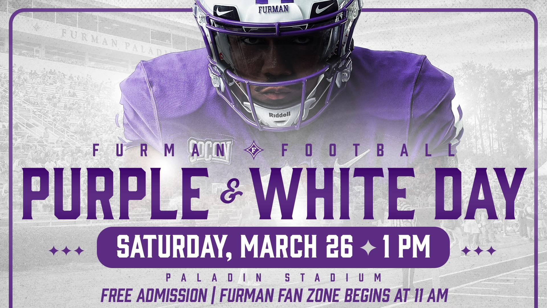 Furman Football To Host Purple And White Day At Paladin Stadium ...