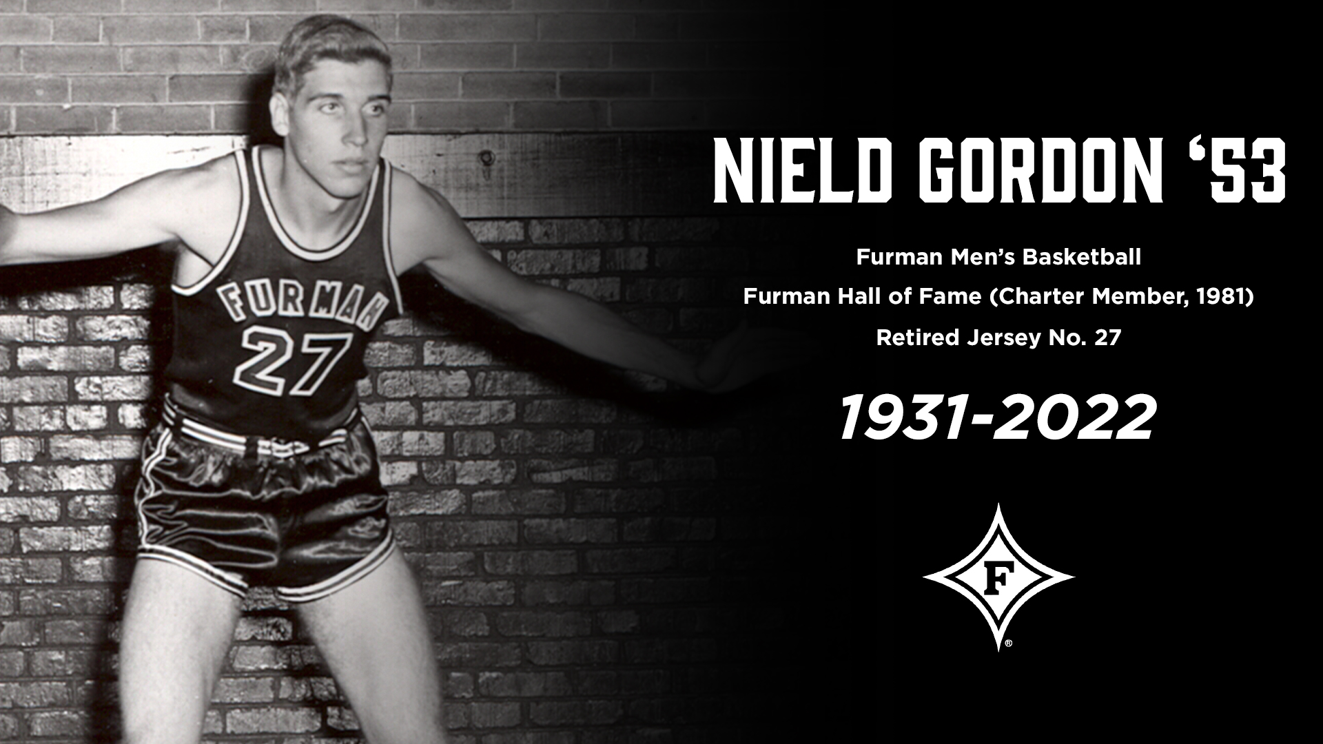 Furman Basketball Great, Hall Of Famer Nield Gordon Passes Away ...