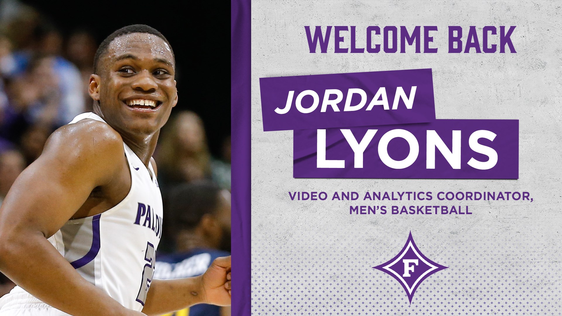 Former Furman Standout Jordan Lyons Joins Men's Basketball Staff ...
