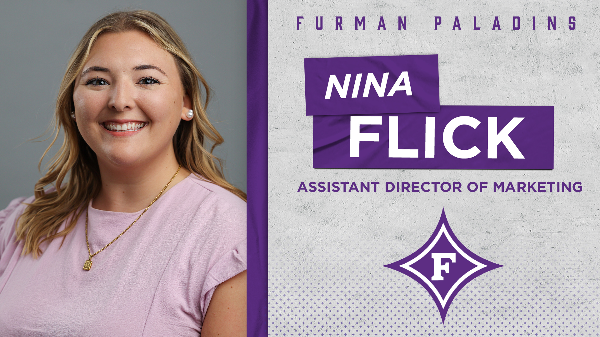 Nina Flick Named Athletics Assistant Director of Marketing At Furman ...