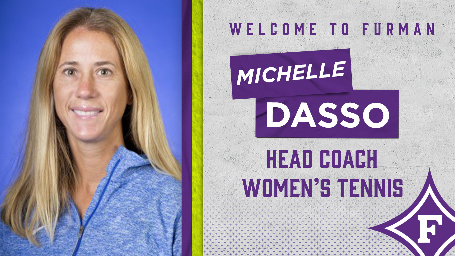 Michelle Dasso Named Furman Women's Tennis Head Coach - Furman University