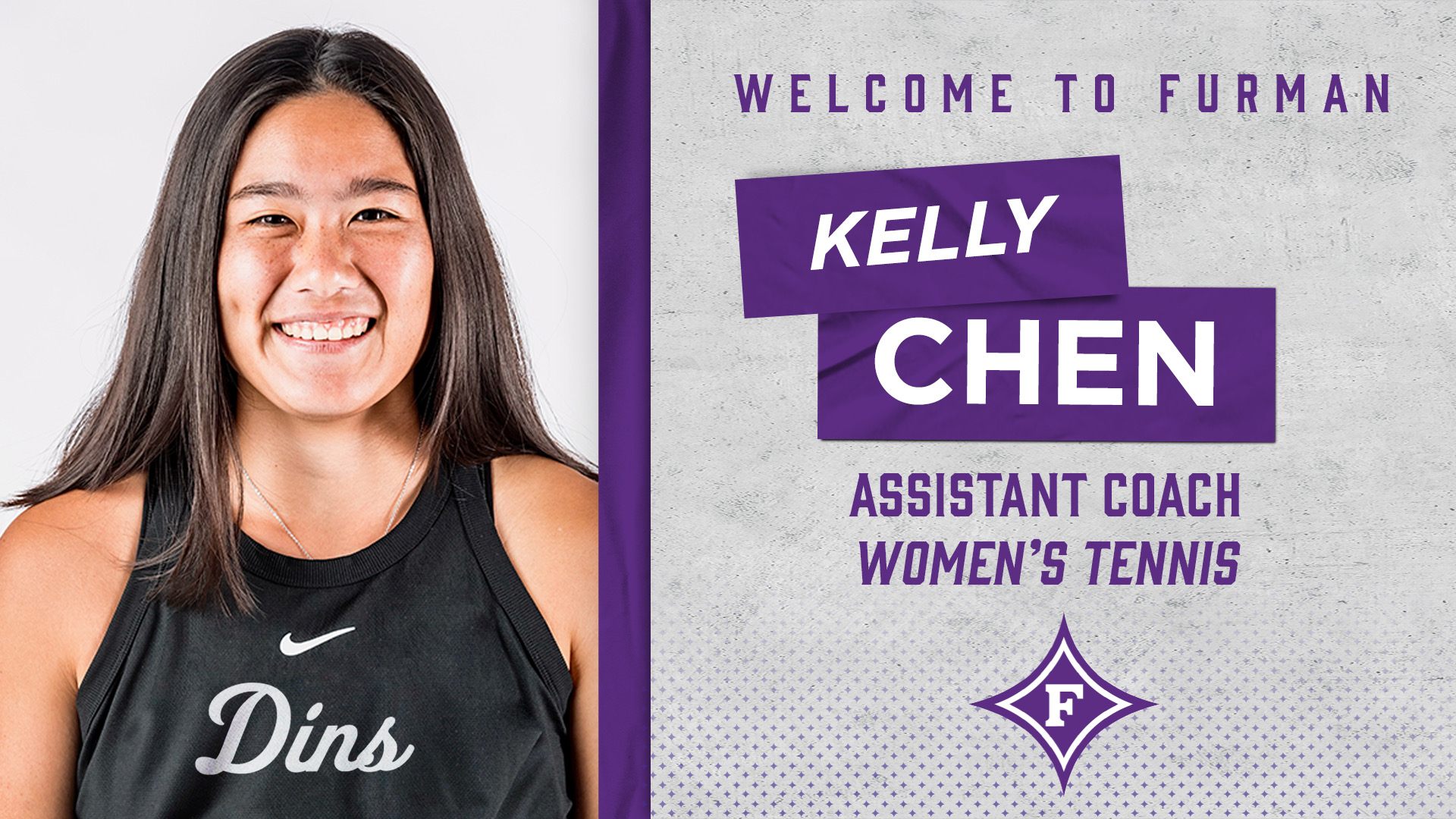 Kelly Chen Named Furman Women's Tennis Assistant Coach - Furman University