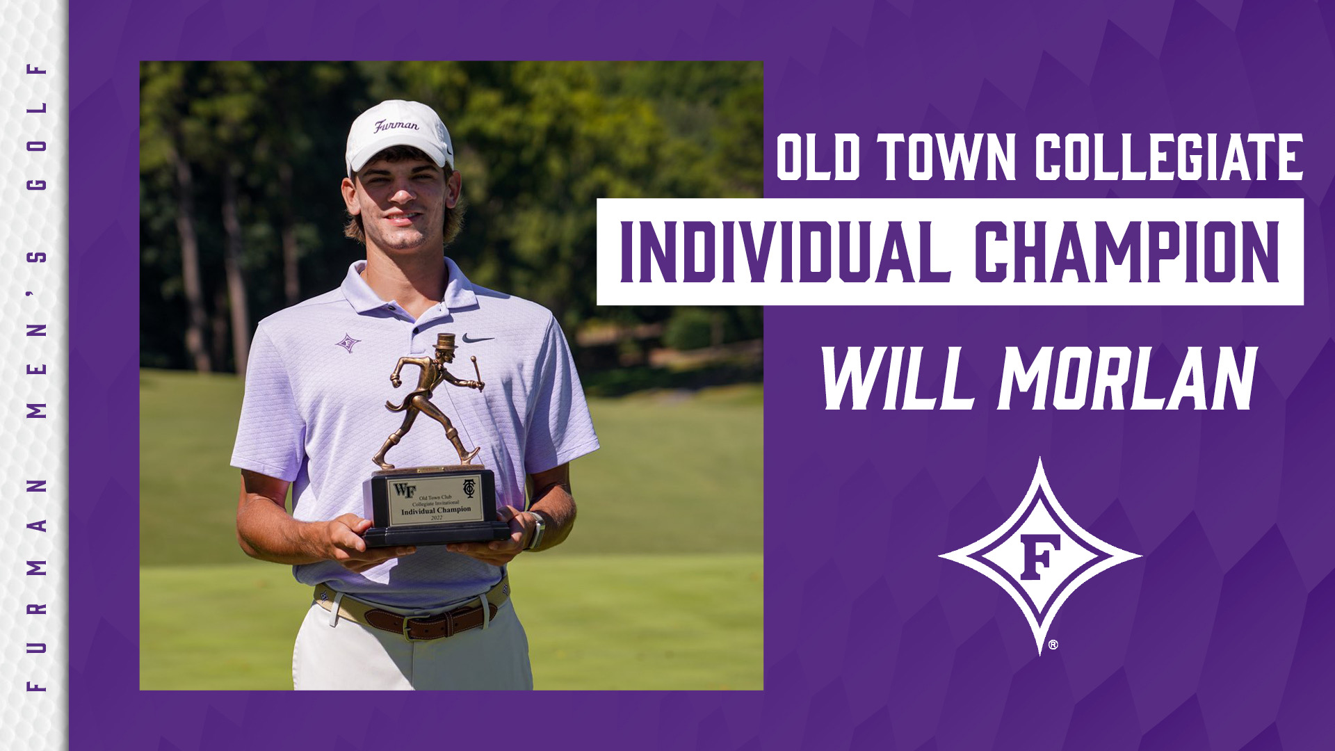 Furman's Morlan Finishes As Co-Champion At Old Town Collegiate - Furman ...