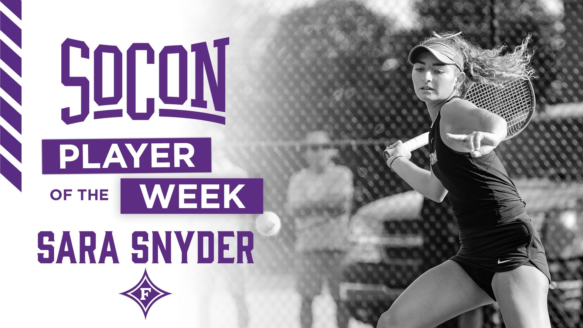 Furman's Snyder Named SoCon Player Of The Week - Furman University