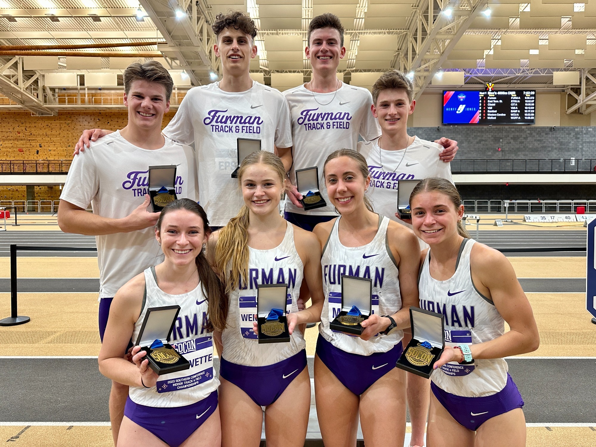 Paladins Win Four Events & Shatter Women's DMR Record In Opening Day Of SoCon Championship ...