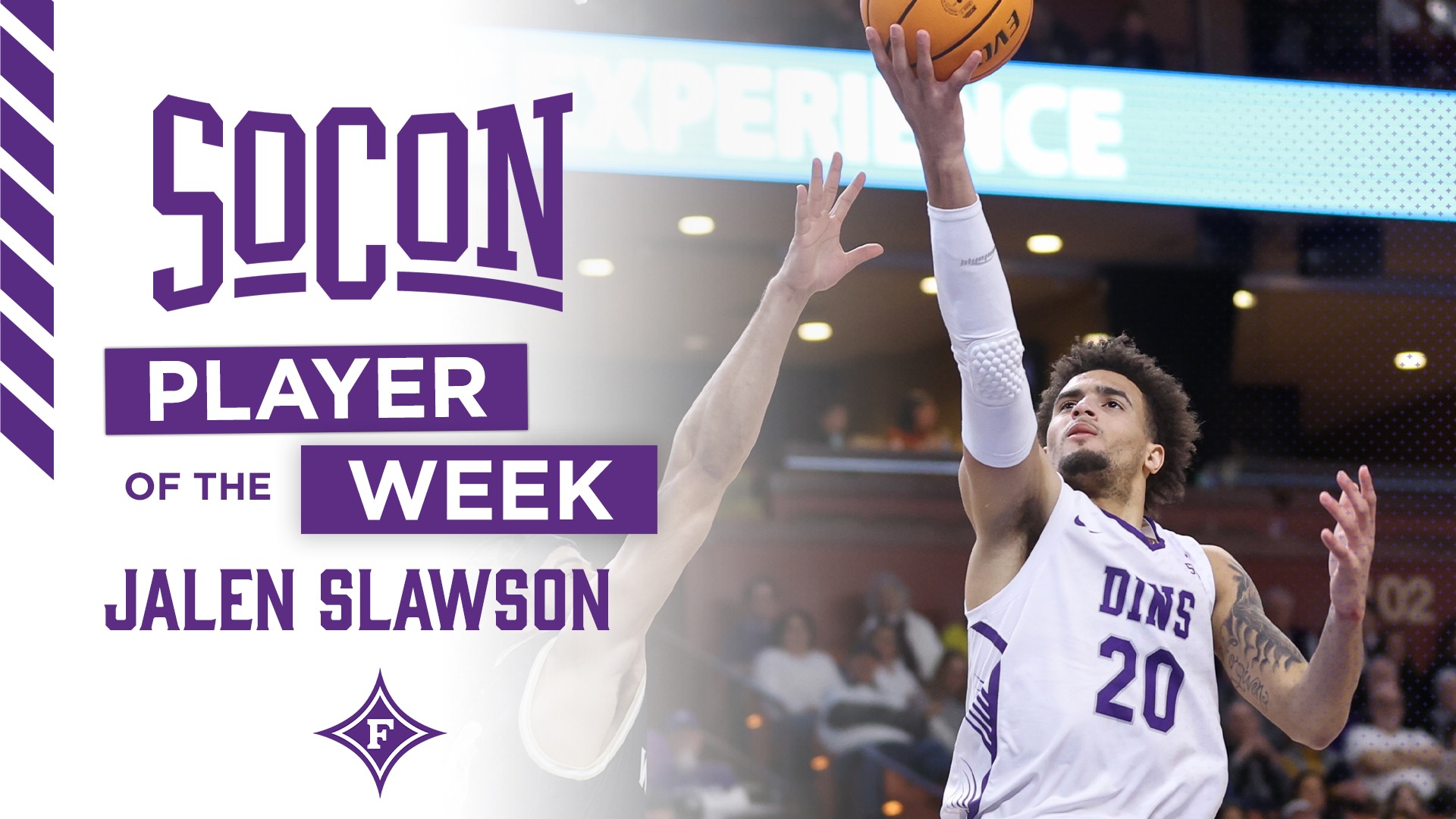 Slawson Garners SoCon Player Of The Week Honors - Furman University