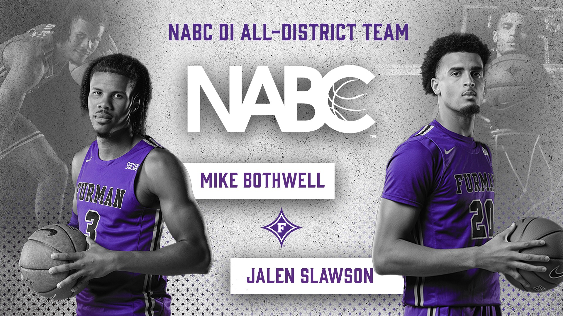 Furman Duo Earns First Team NABC All-District Honors - Furman University