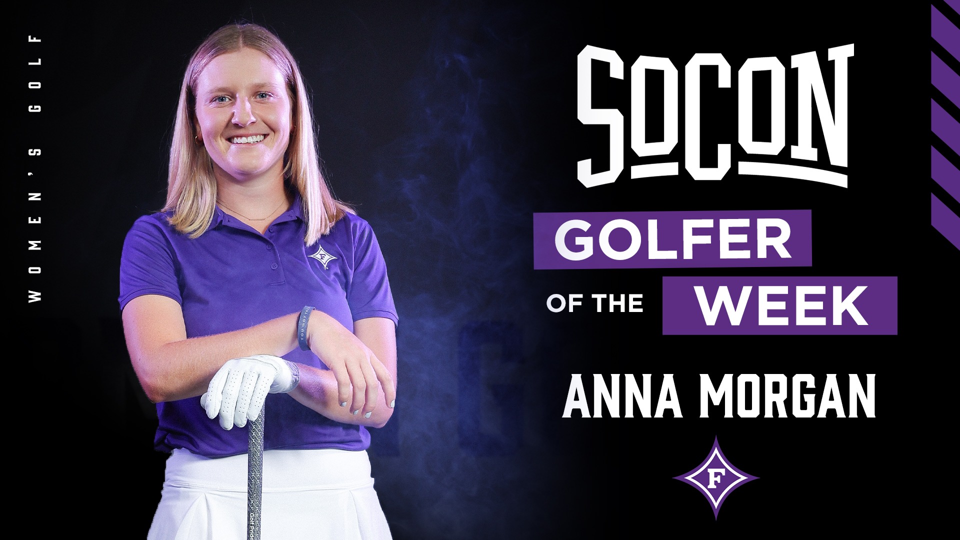 Furman's Morgan Chosen SoCon Women's Golfer Of The Week - Furman University
