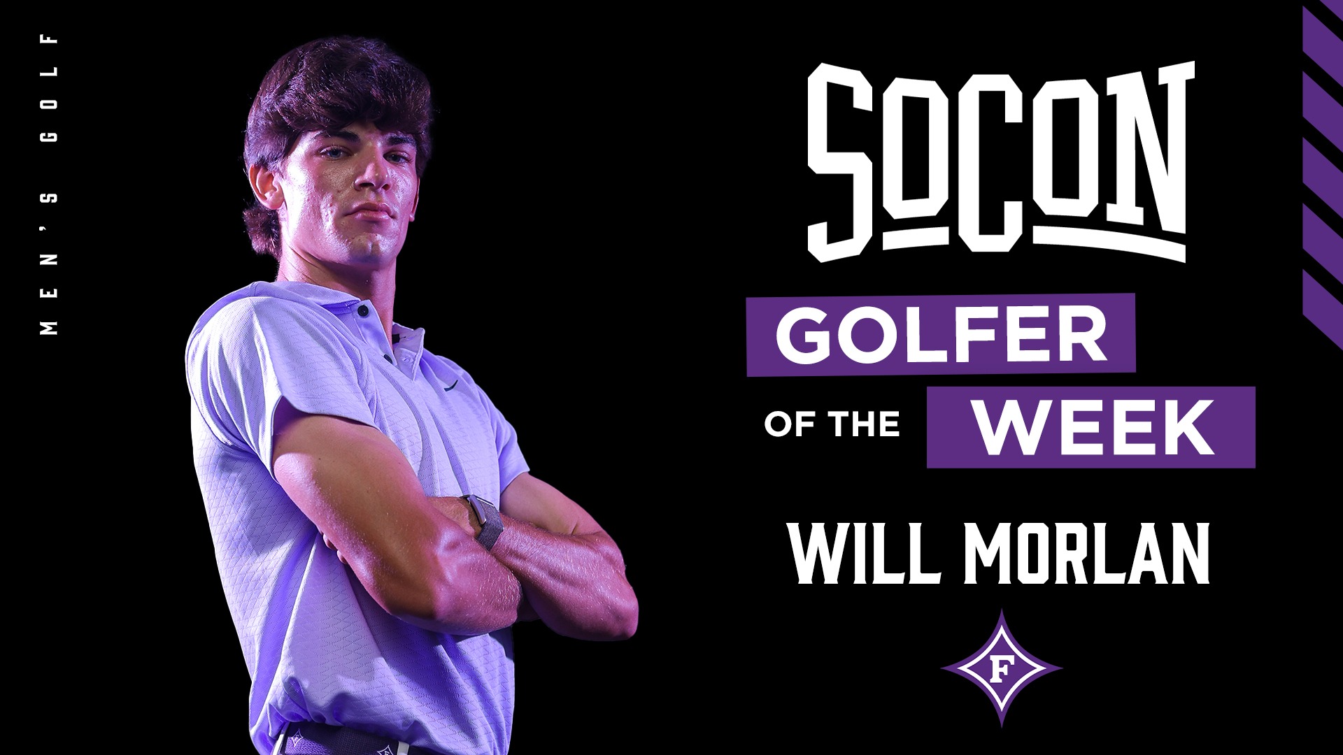 Furman's Morlan Named SoCon Men's Golfer Of The Week - Furman University