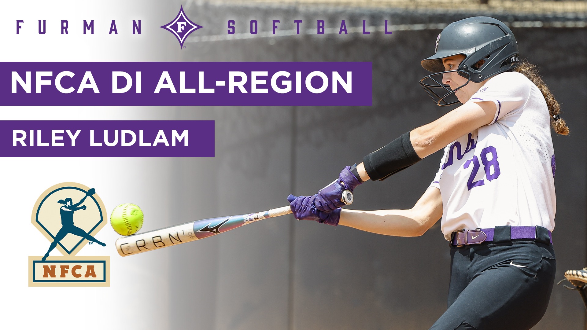 Ludlam Earns NFCA All-Region Honors - Furman University