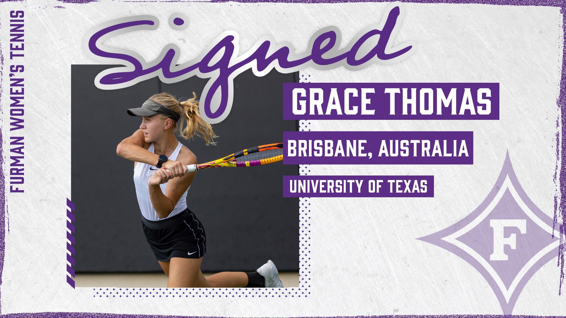Furman Adds Transfer Grace Thomas - Furman University