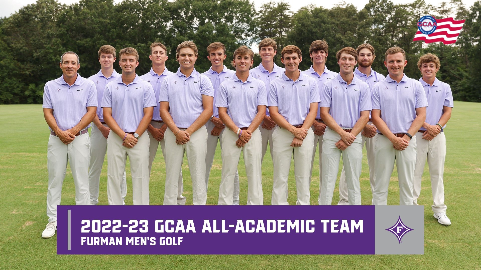 Furman Honored As GCAA All-Academic Team - Furman University
