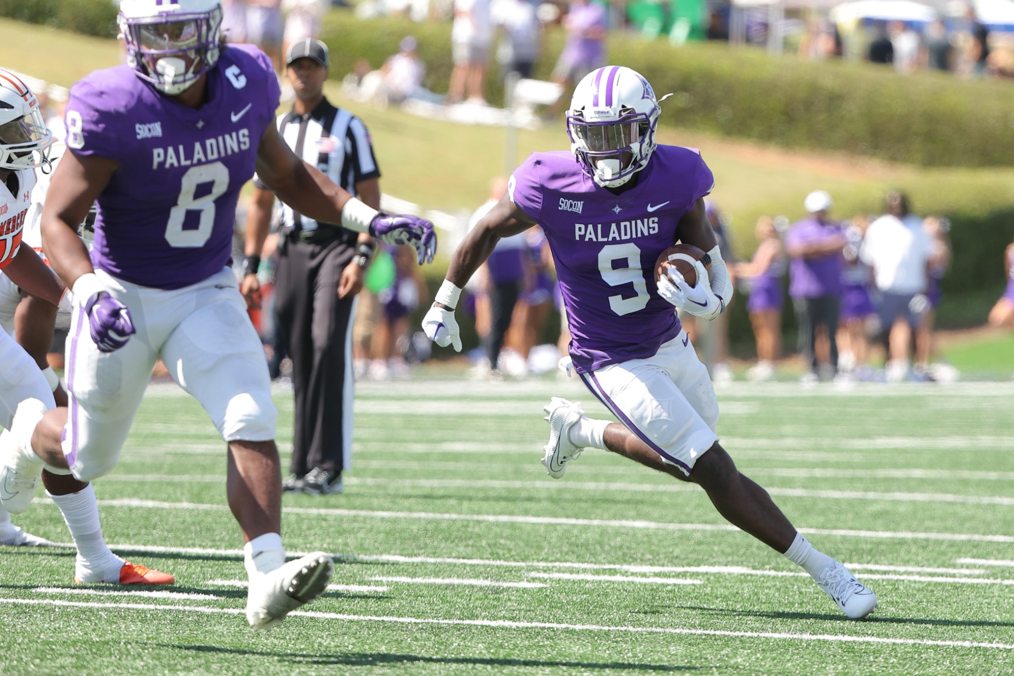 Huff Powers FCS No. 7 Furman Past No. 21 Mercer In SoCon Opener, 38-14 ...