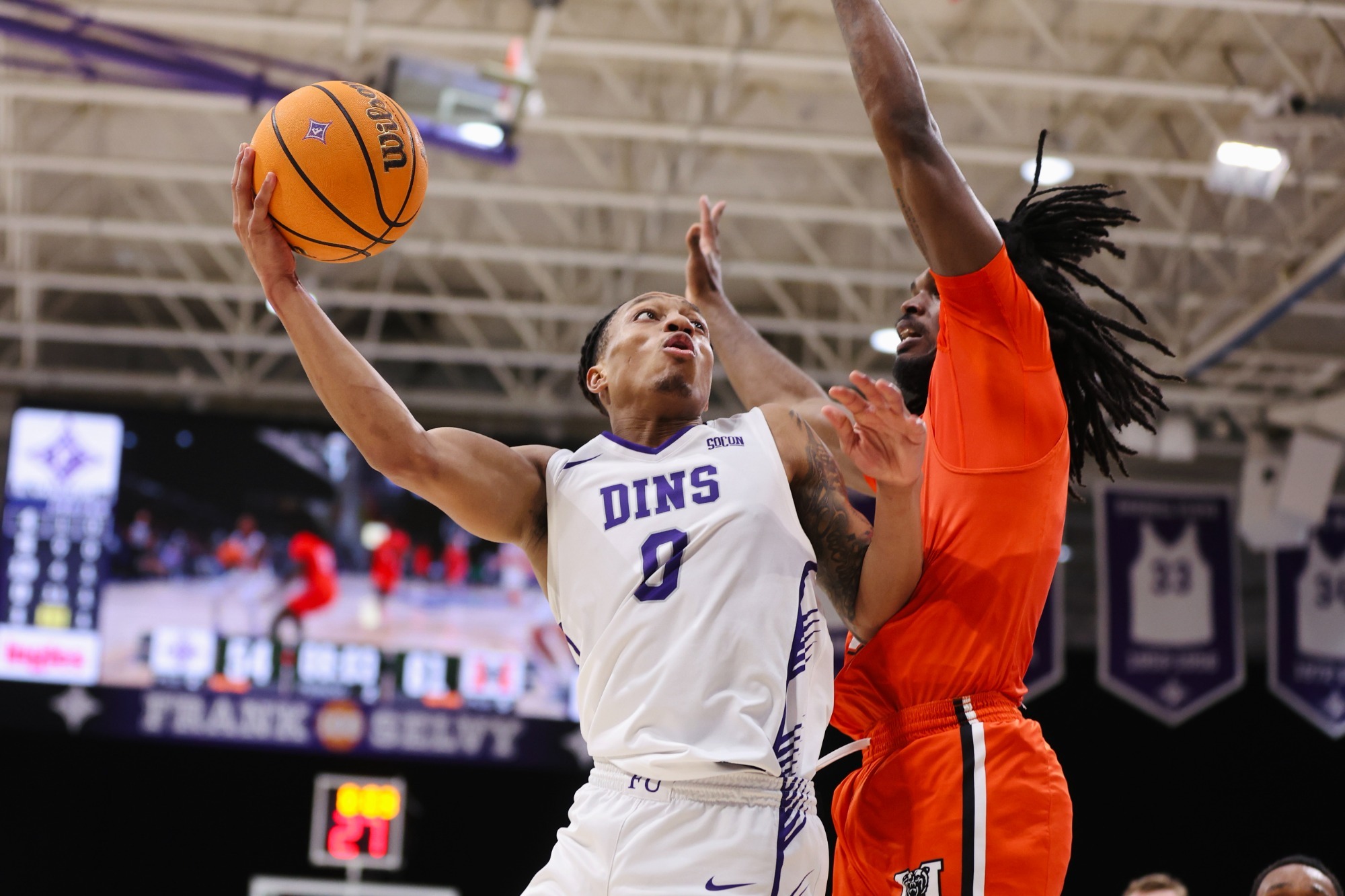 JP Pegues - 2023-24 - Men's Basketball - Furman University