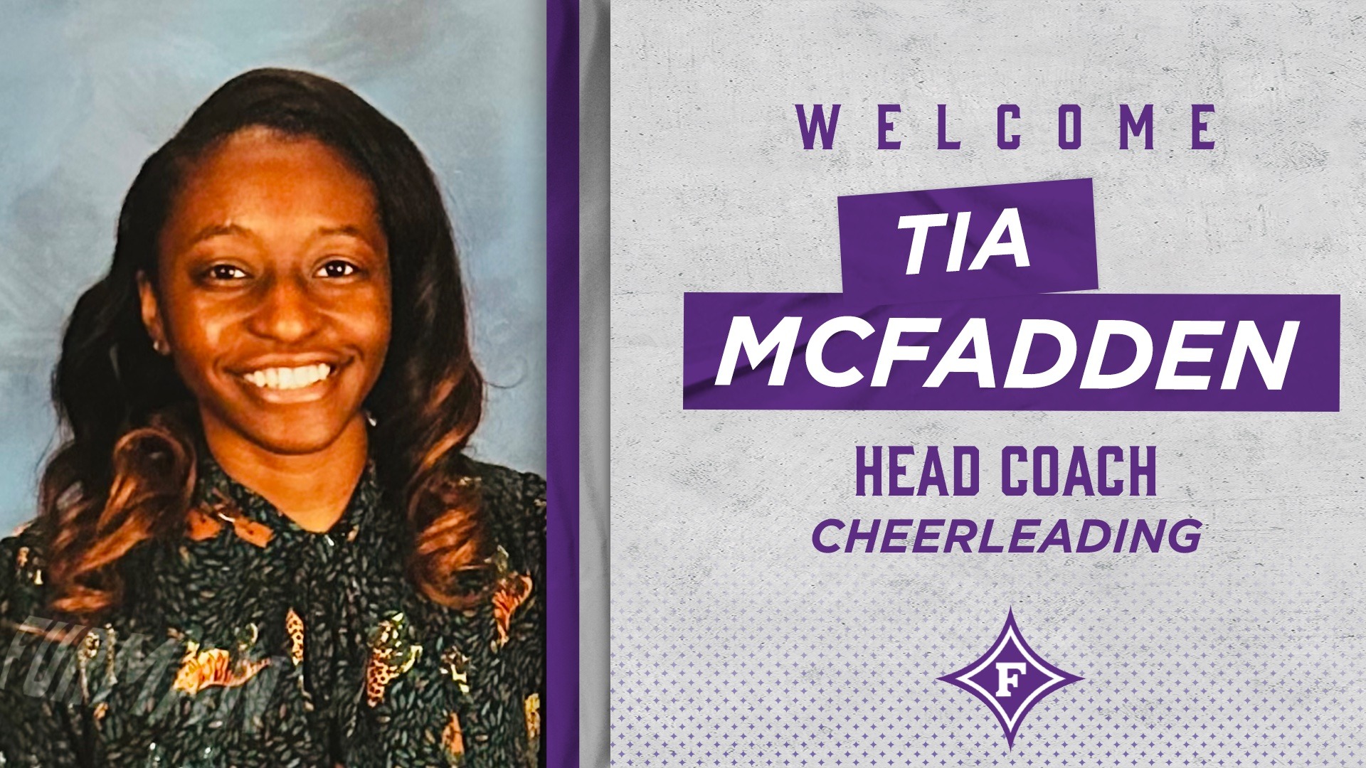 Furman Names Tia McFadden Head Cheerleading Coach - Furman University