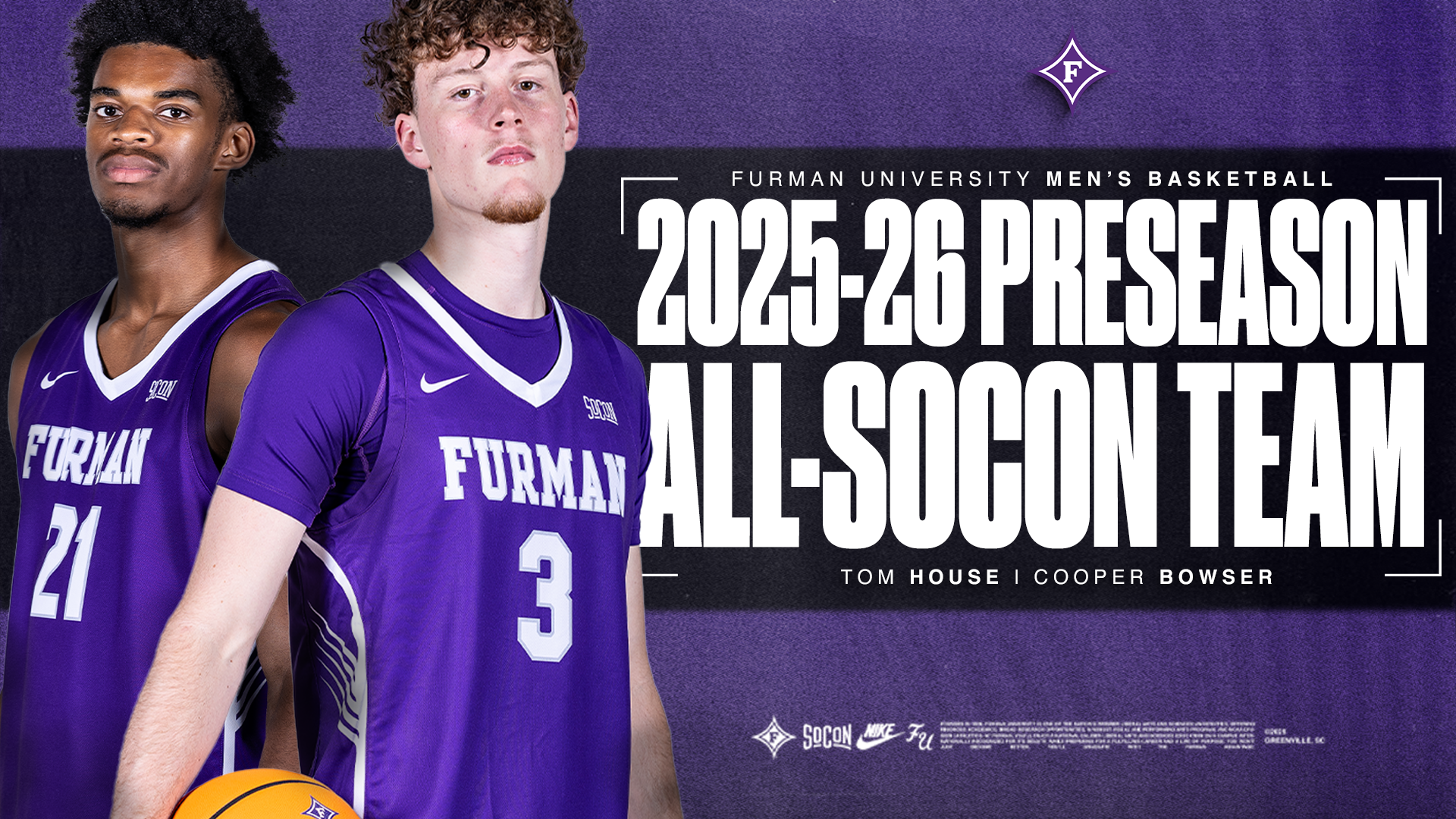 Furman Men's Basketball Announces 2025-26 Schedule - Furman University
