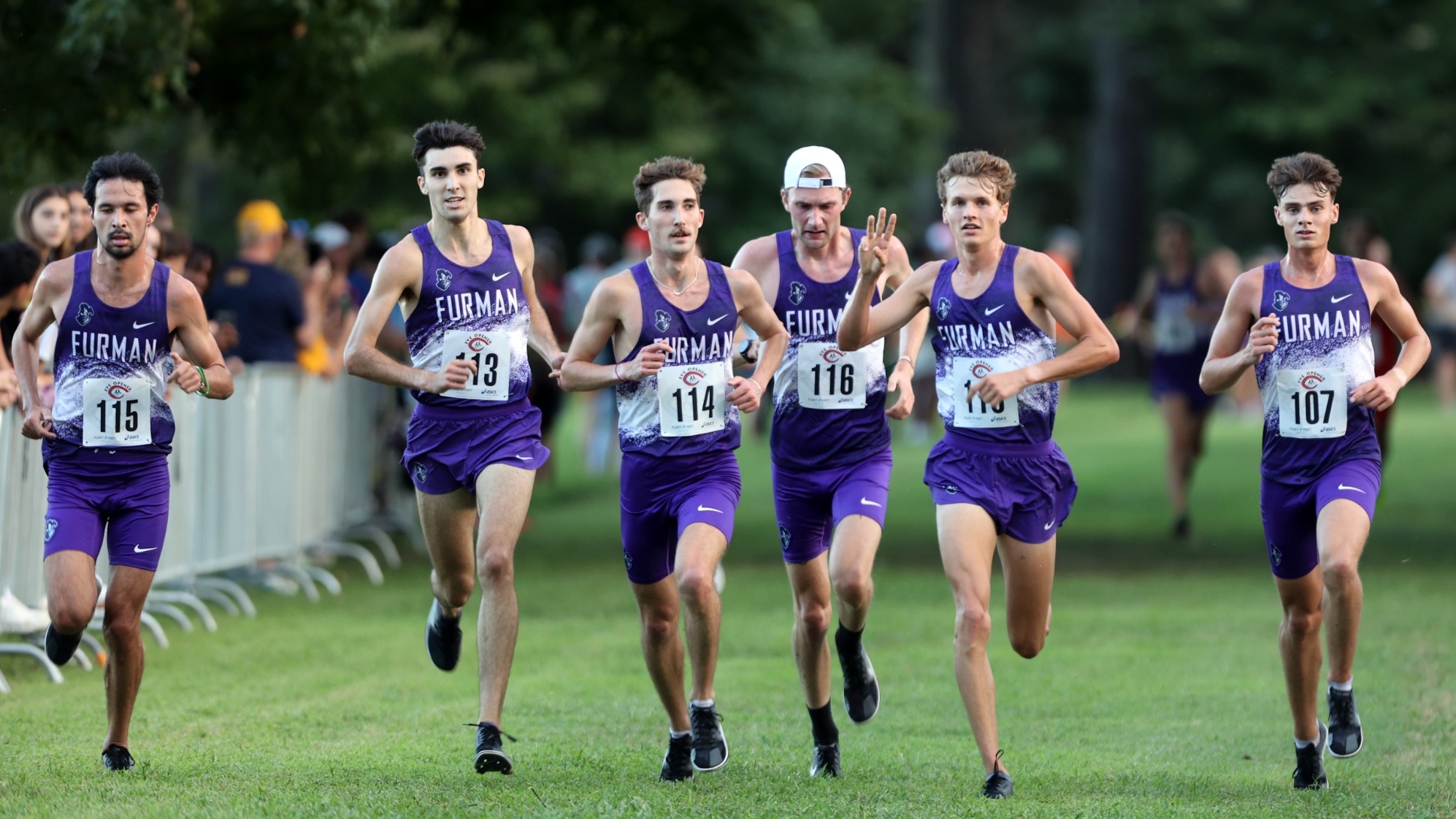 Paladin Men Win Furman Cross Country Invitational - Furman University