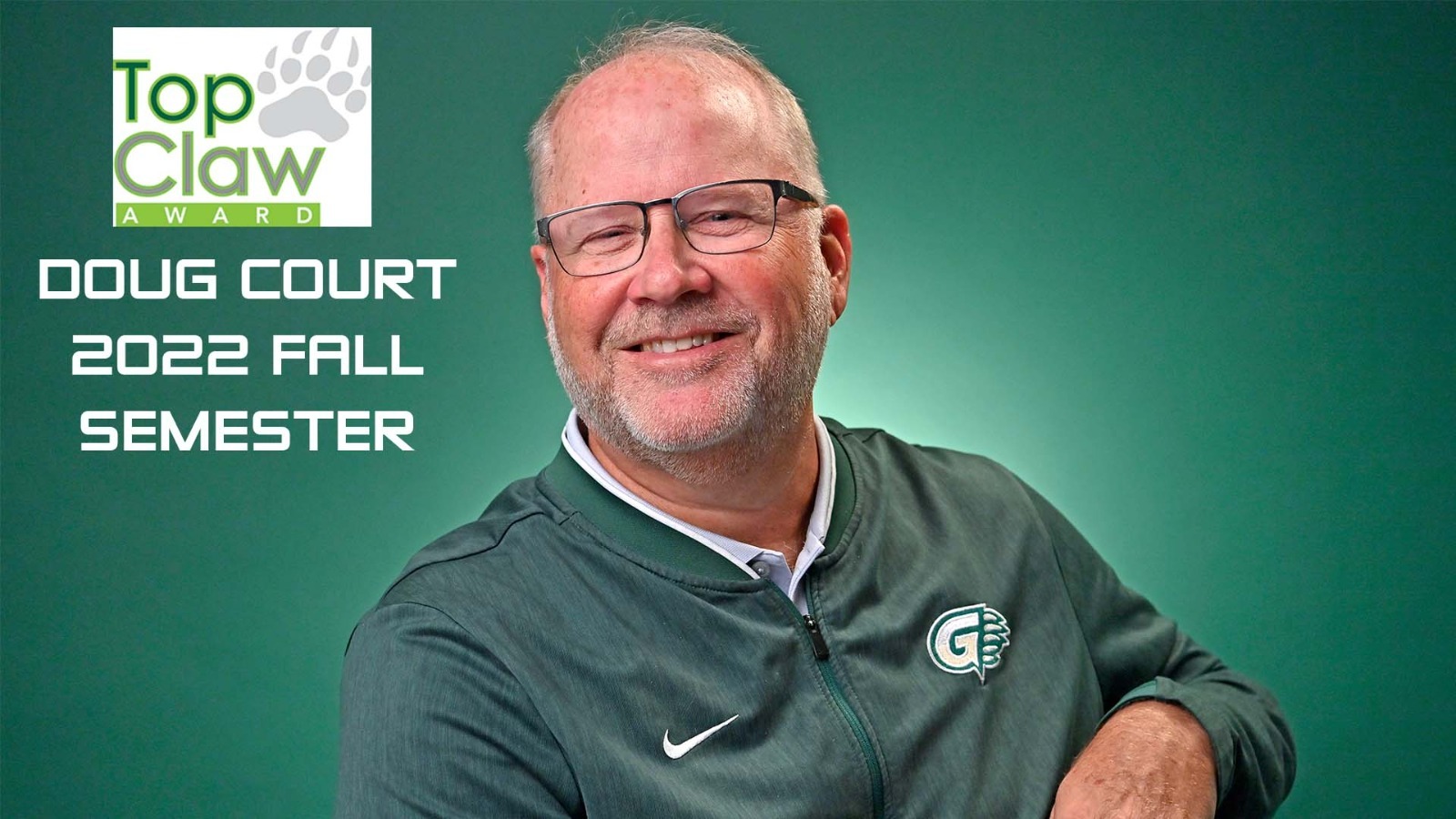 Office of Athletics’ Doug Court Receives 2022 Fall Top Claw Award ...