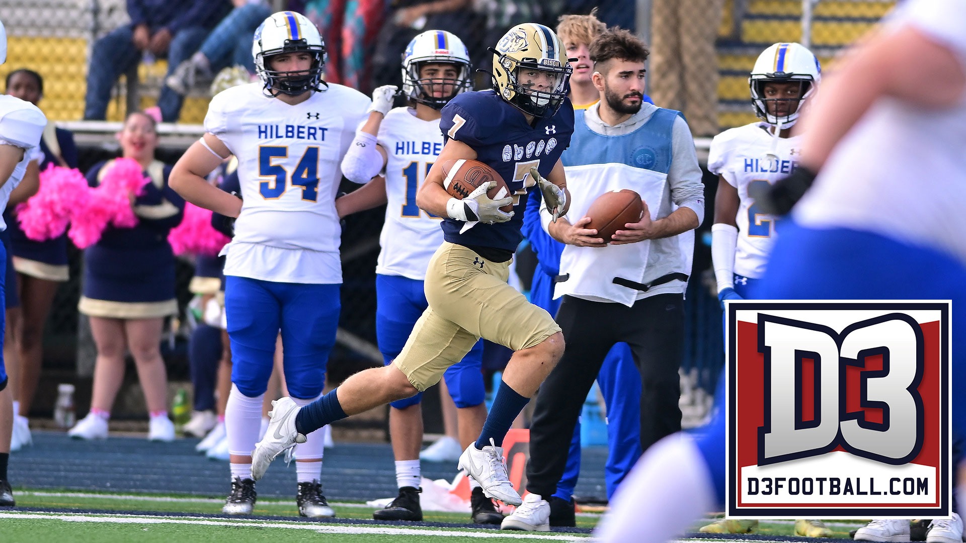 Gallaudet's Joshua Saaty picks his way onto the D3football.com Team of ...