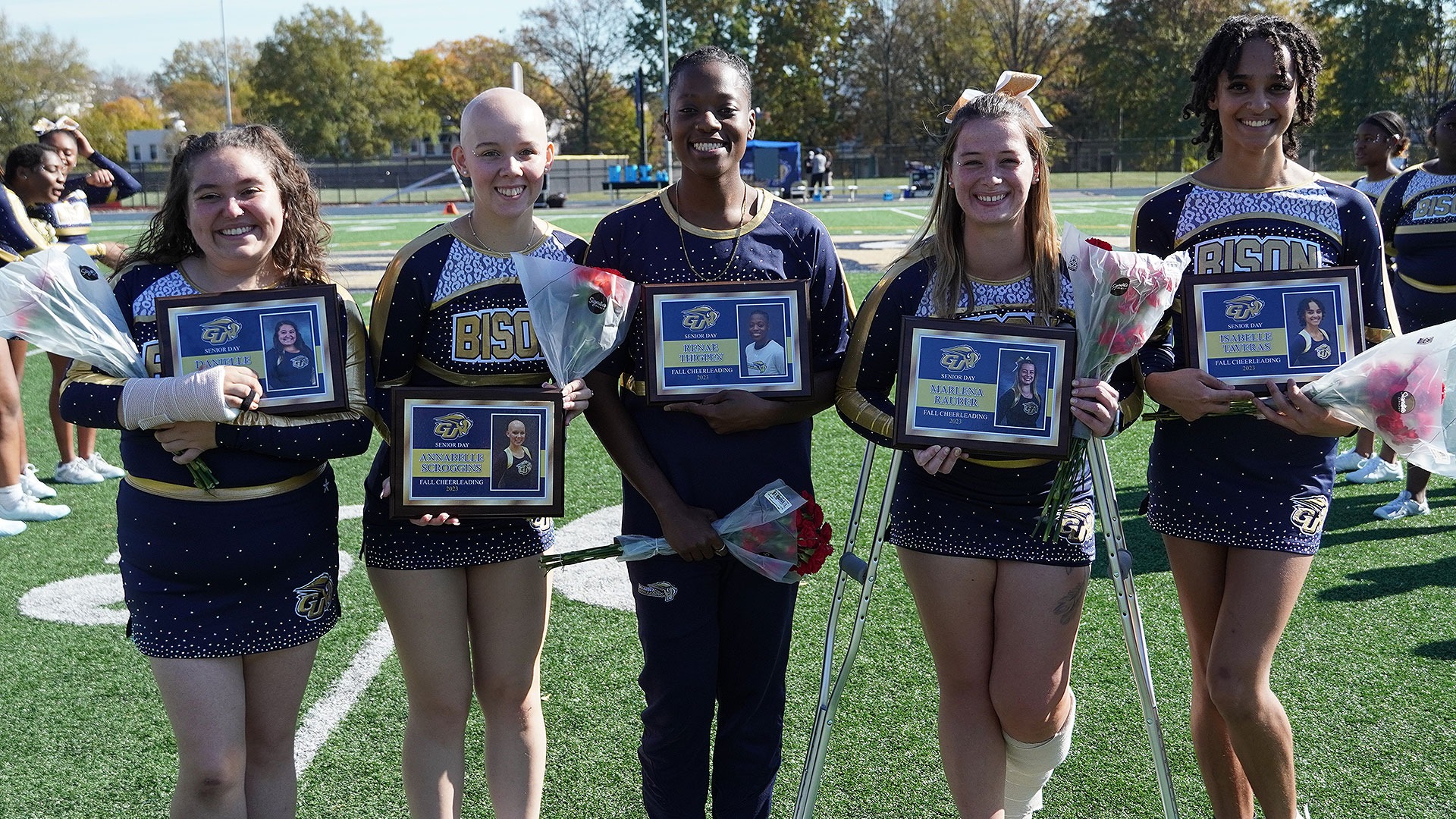 Gallaudet Fall Cheerleading program honors Seniors on their day ...