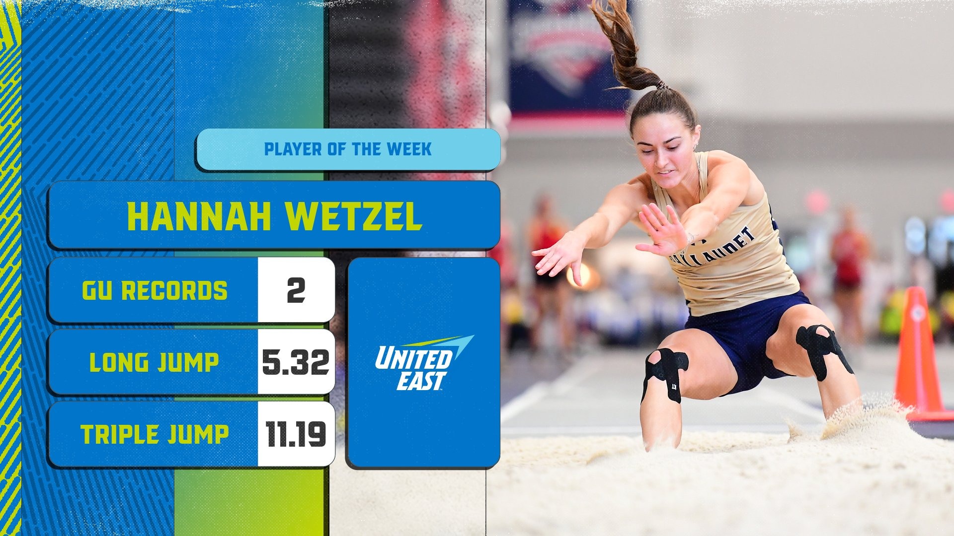 Gallaudet's Hannah Wetzel named United East Women's Indoor Field ...