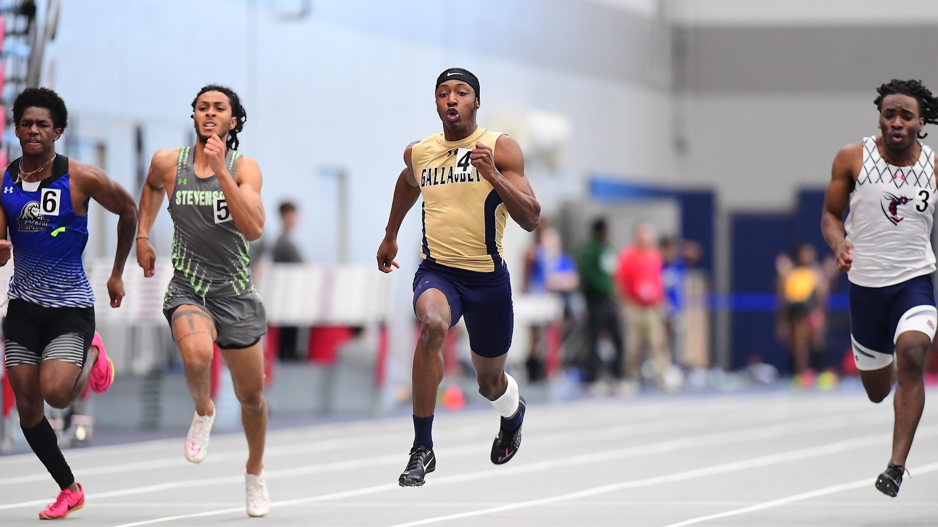 Gregory sets new school mark at Holiday Kickoff Open - Gallaudet University
