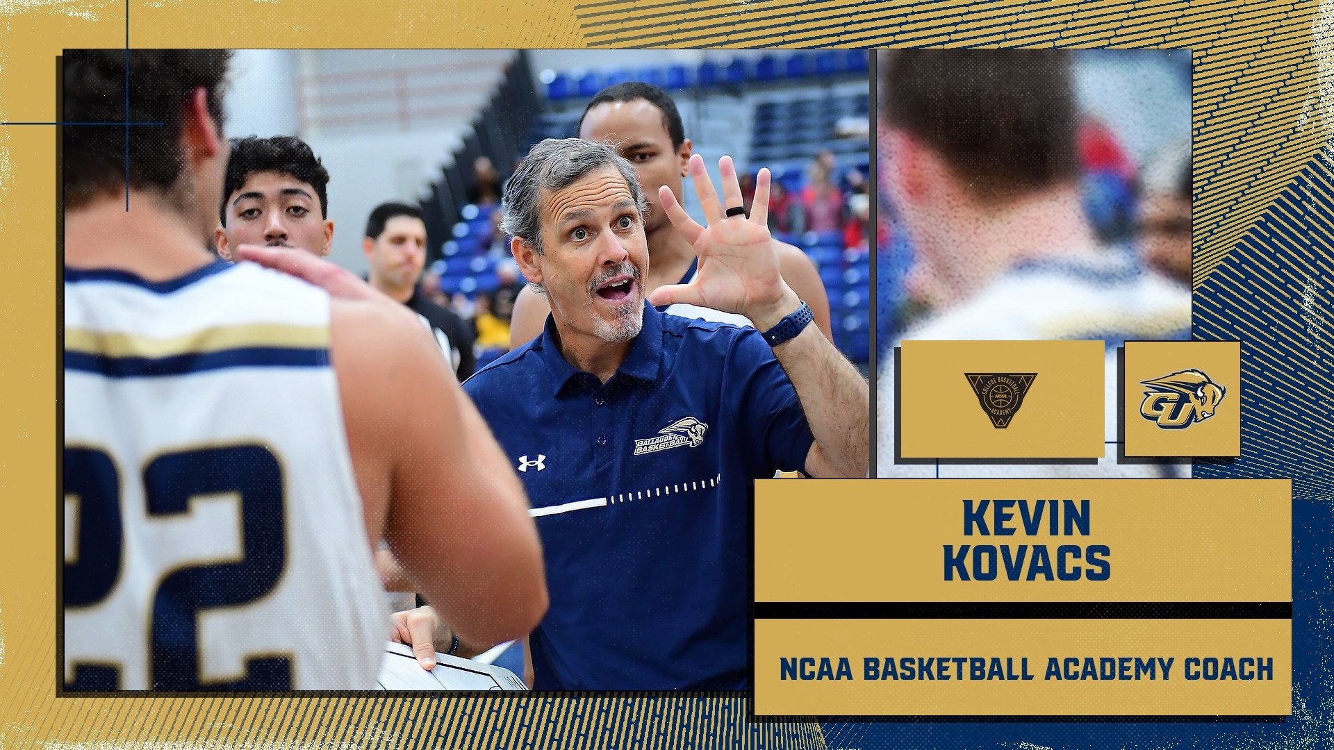 Gallaudet's Kevin Kovacs selected to the 2023 NCAA College Basketball ...