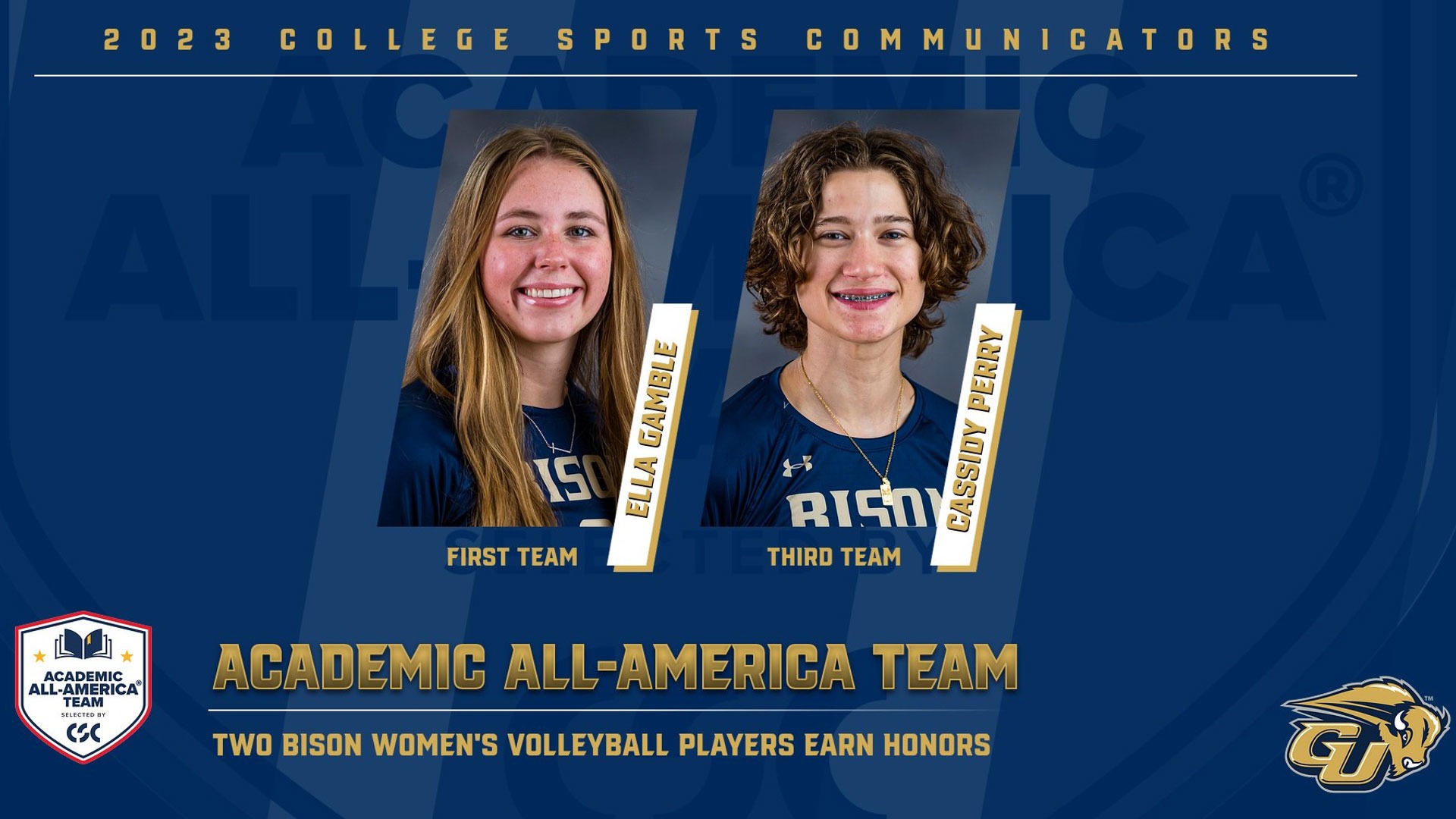 Gallaudet's Ella Gamble and Cassidy Perry earn Division III Women's ...