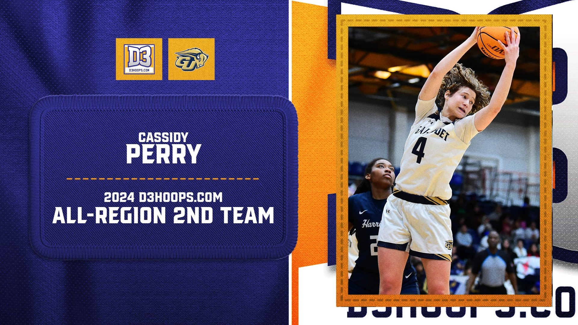 Gallaudet's Cassidy Perry makes third straight appearance on the ...