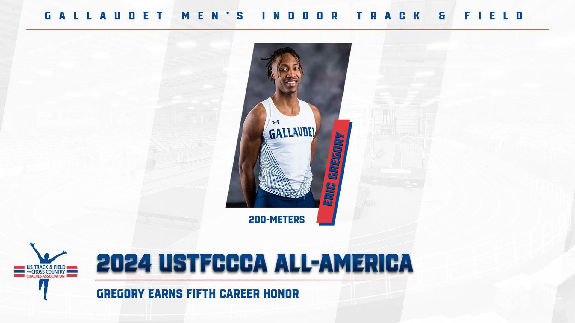 Gallaudet's Eric Gregory officially earns USTFCCCA Indoor All-America ...