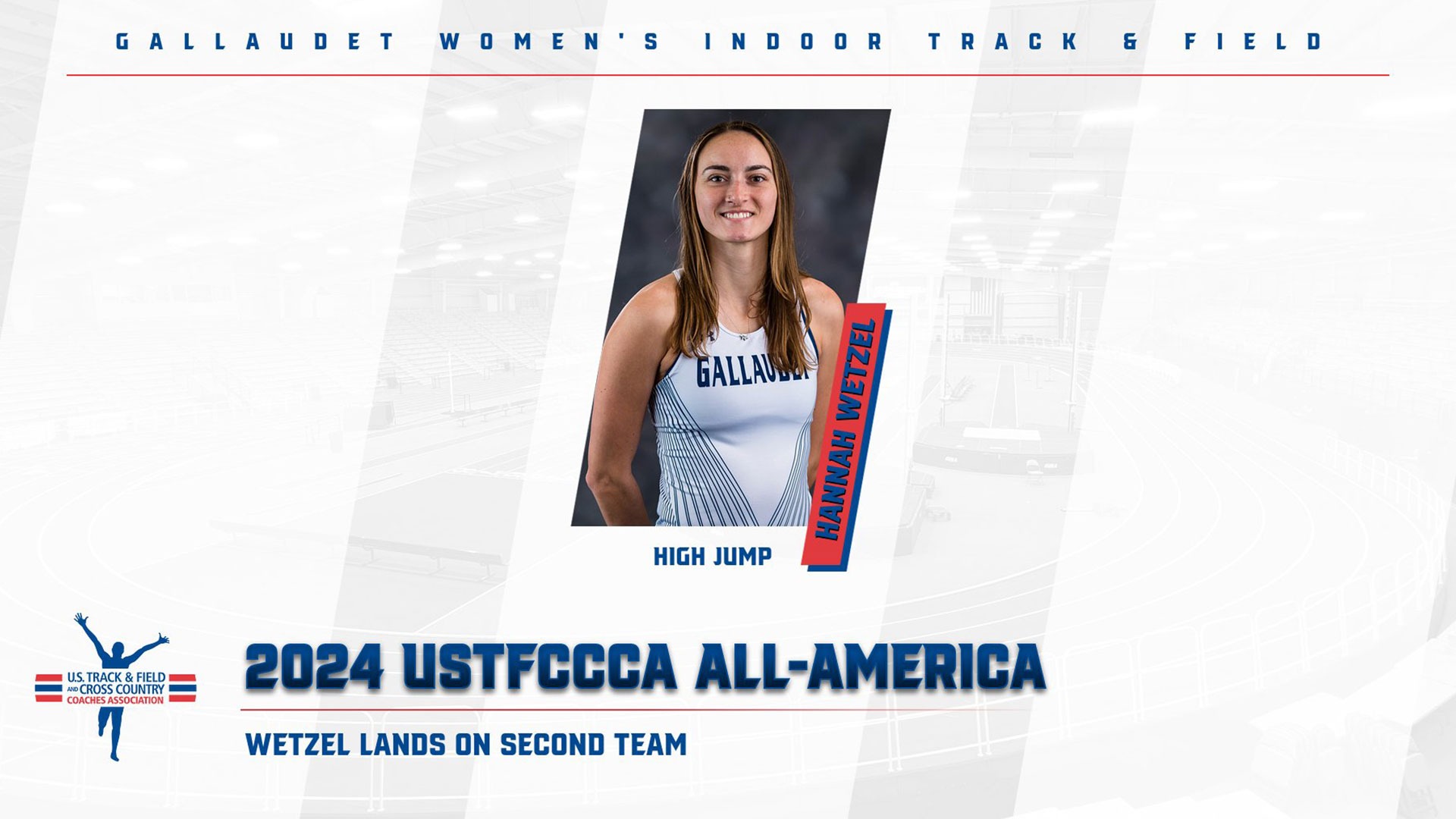 Gallaudet's Hannah Wetzel earns USTFCCCA Indoor All-America honor ...