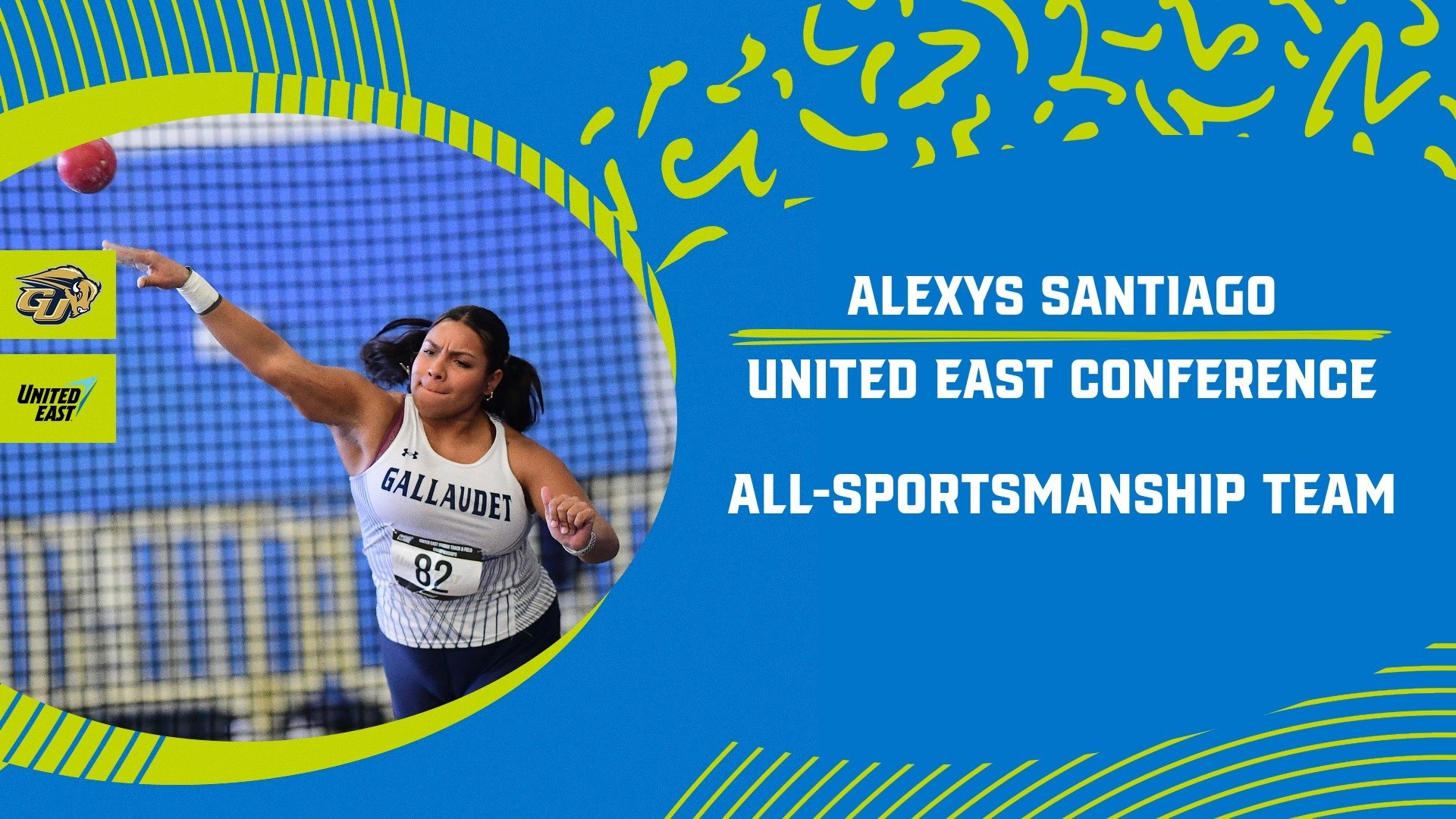 Alexys Santiago selected to United East Women's Indoor Track & Field ...