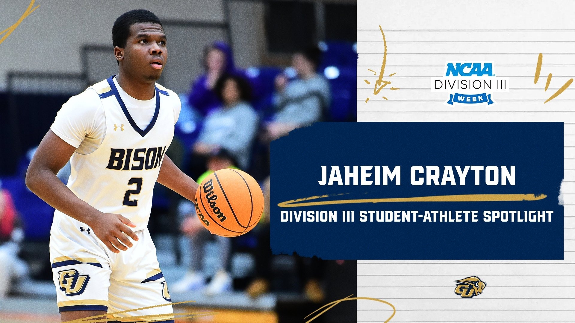 Division III Student-Athlete Spotlight: In My Own Words by Jaheim ...