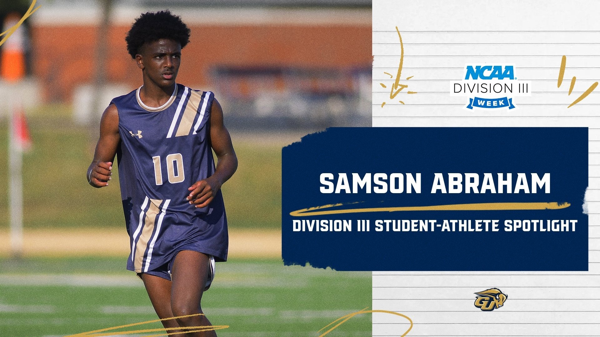 Division III Student-Athlete Spotlight: In My Own Words by Samson Abraham - Gallaudet University