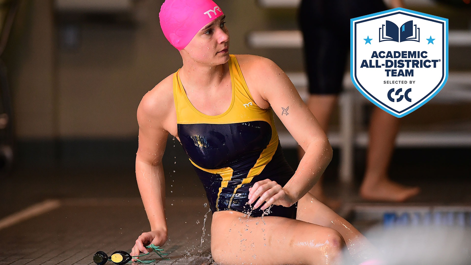 Molly Headrick earns CSC Academic All-District Women's Swimming honors ...