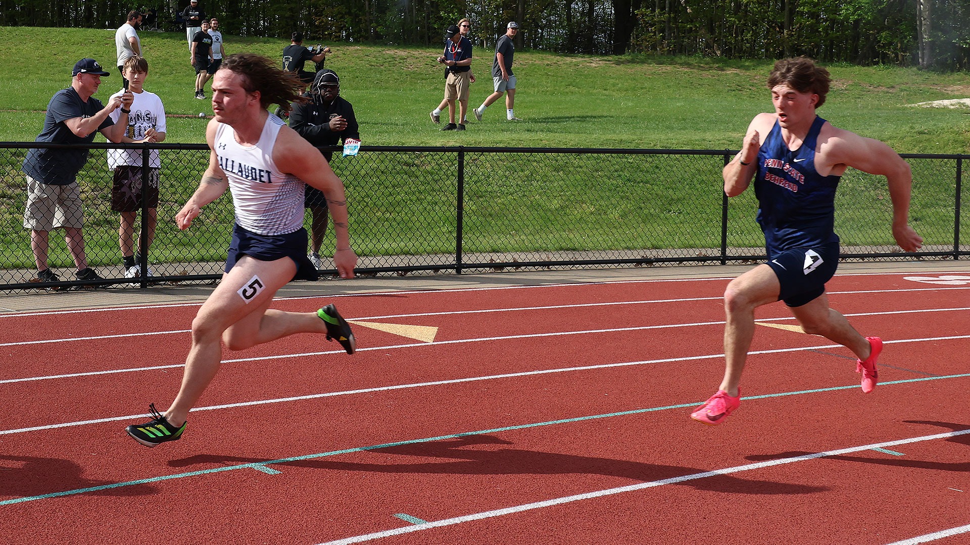 Gallaudet sprinters coast to Sunday’s finals on first day of United ...