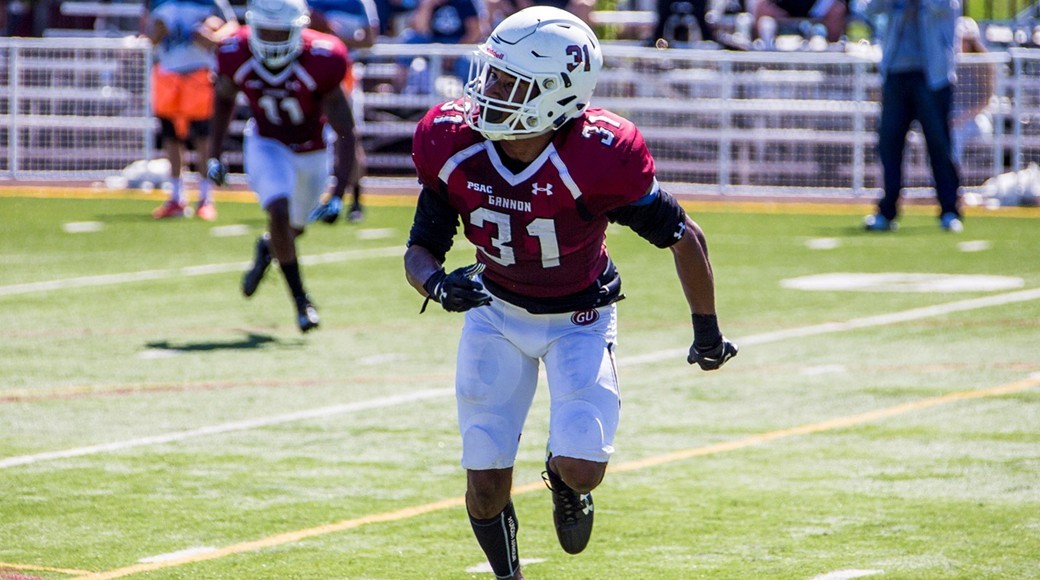 Gannon Football Team Comes Up Short at No. 10 Slippery Rock in Battle ...