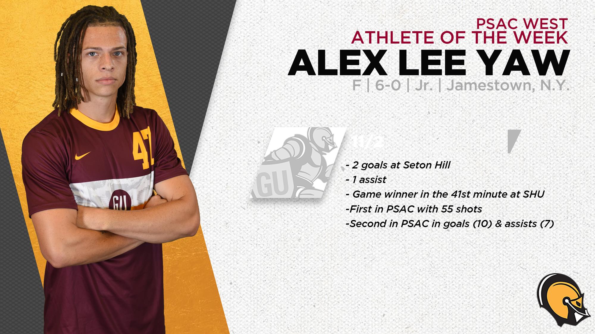 Alex Lee Yaw - 2019 - Men's Soccer - Gannon University Athletics