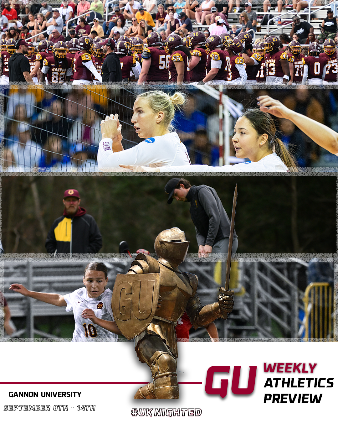 Gannon Has Three Named to PSAC’s 75th Anniversary 75 Distinguished ...