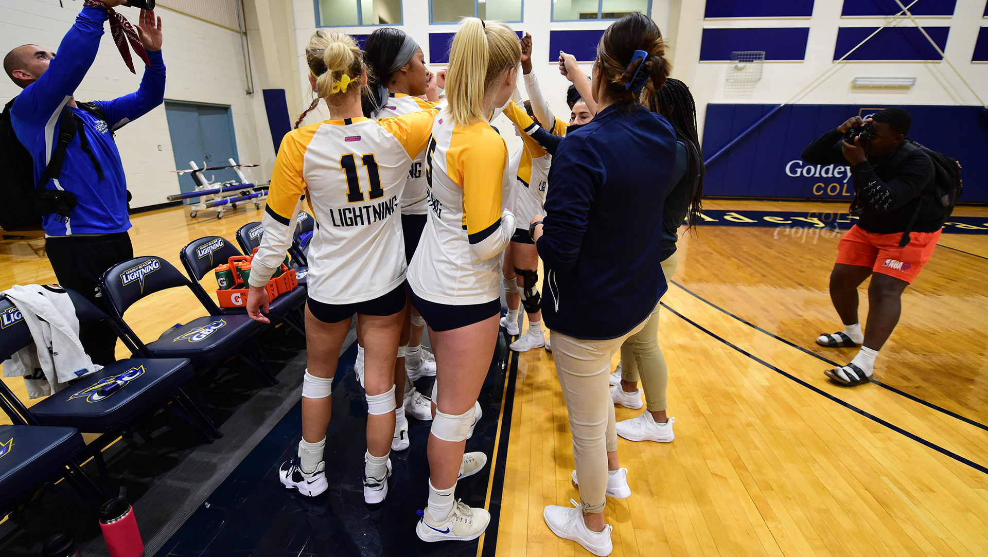 VICTORY: Volleyball Upends Cheyney, 3-0 - Goldey-Beacom College Athletics