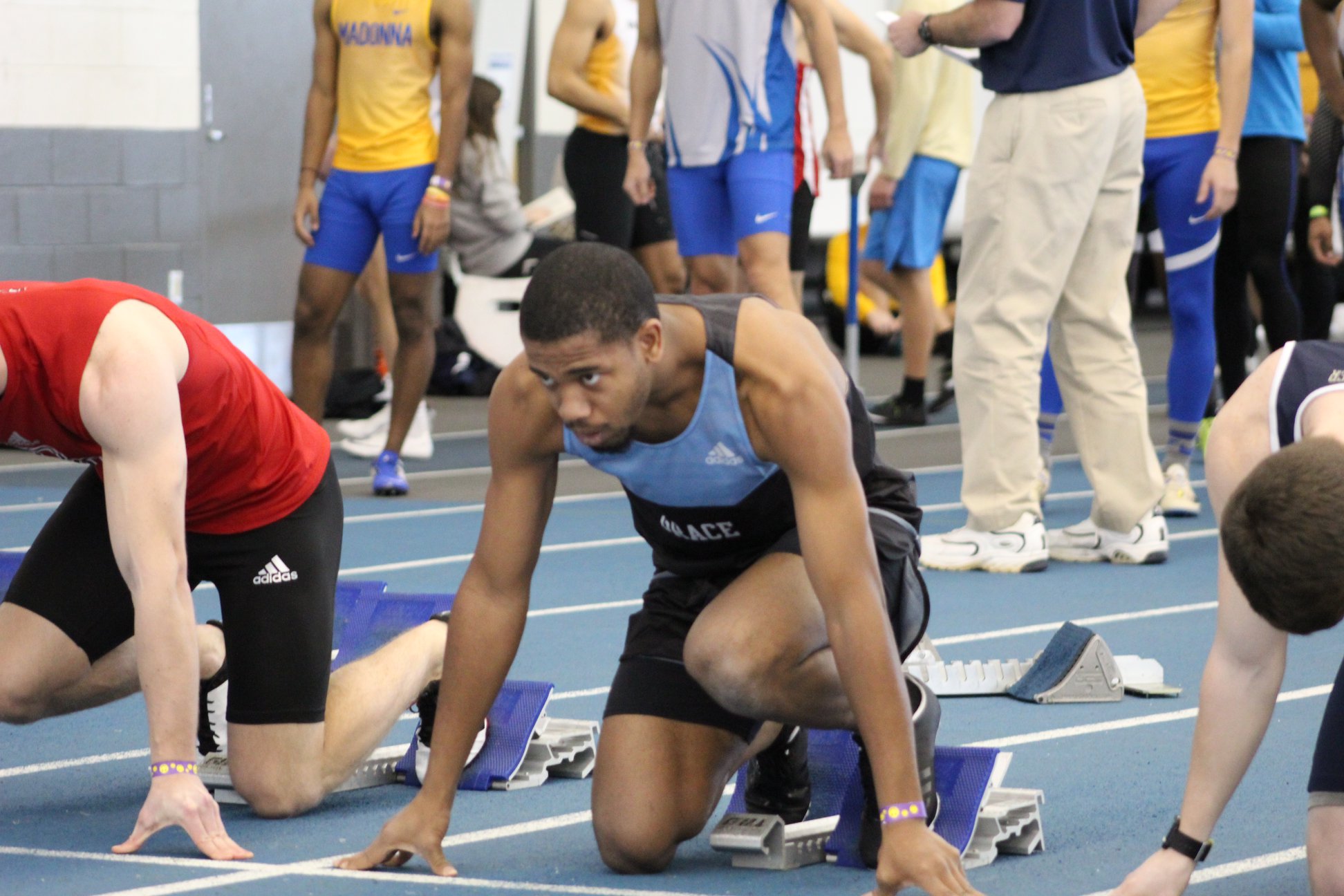 Track & Field competes at GVSU Open - The Official Site of the Grace ...