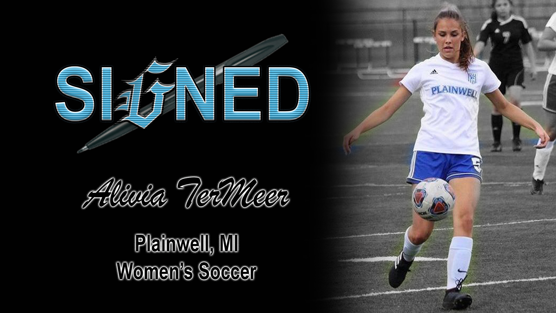 Plainwell standout Alivia TerMeer signs on for the Tigers - The ...