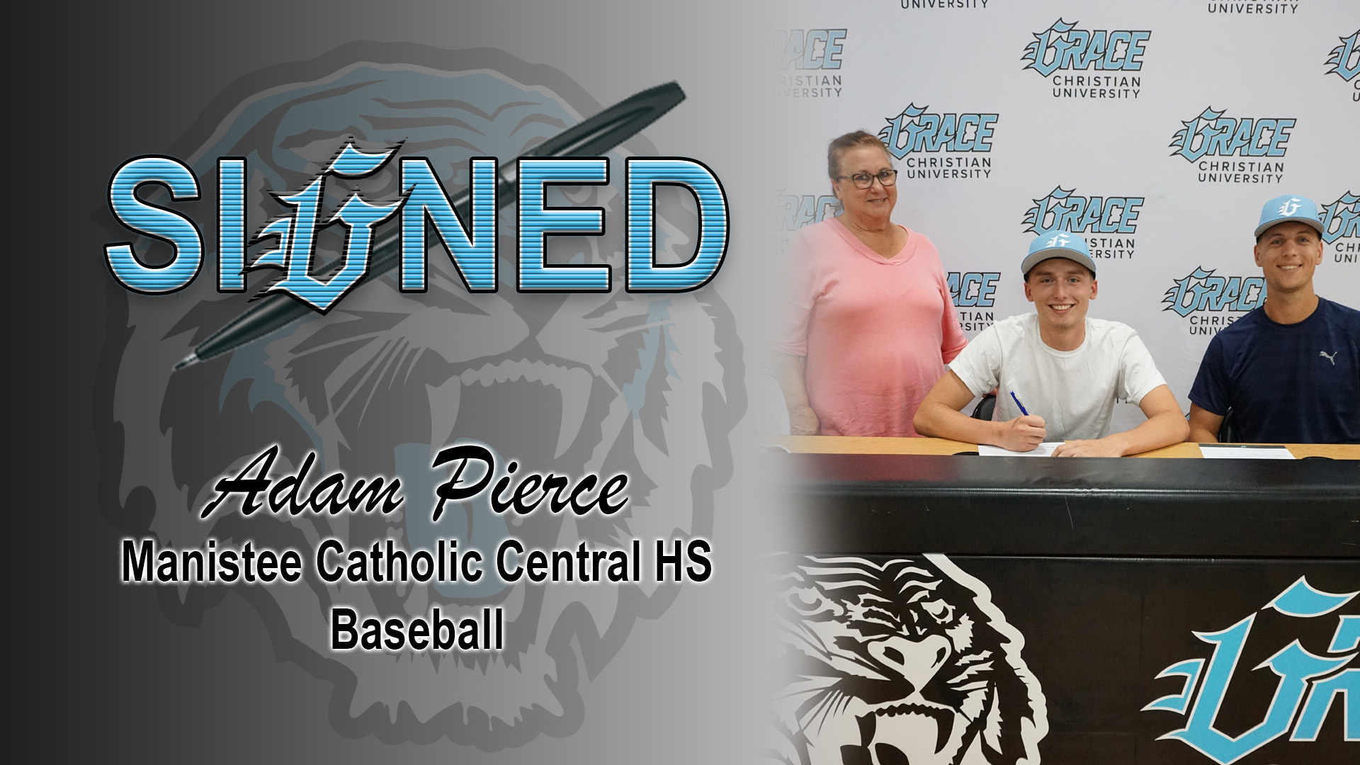 Grace Baseball adds four-year Manistee CC standout to pitching staff ...
