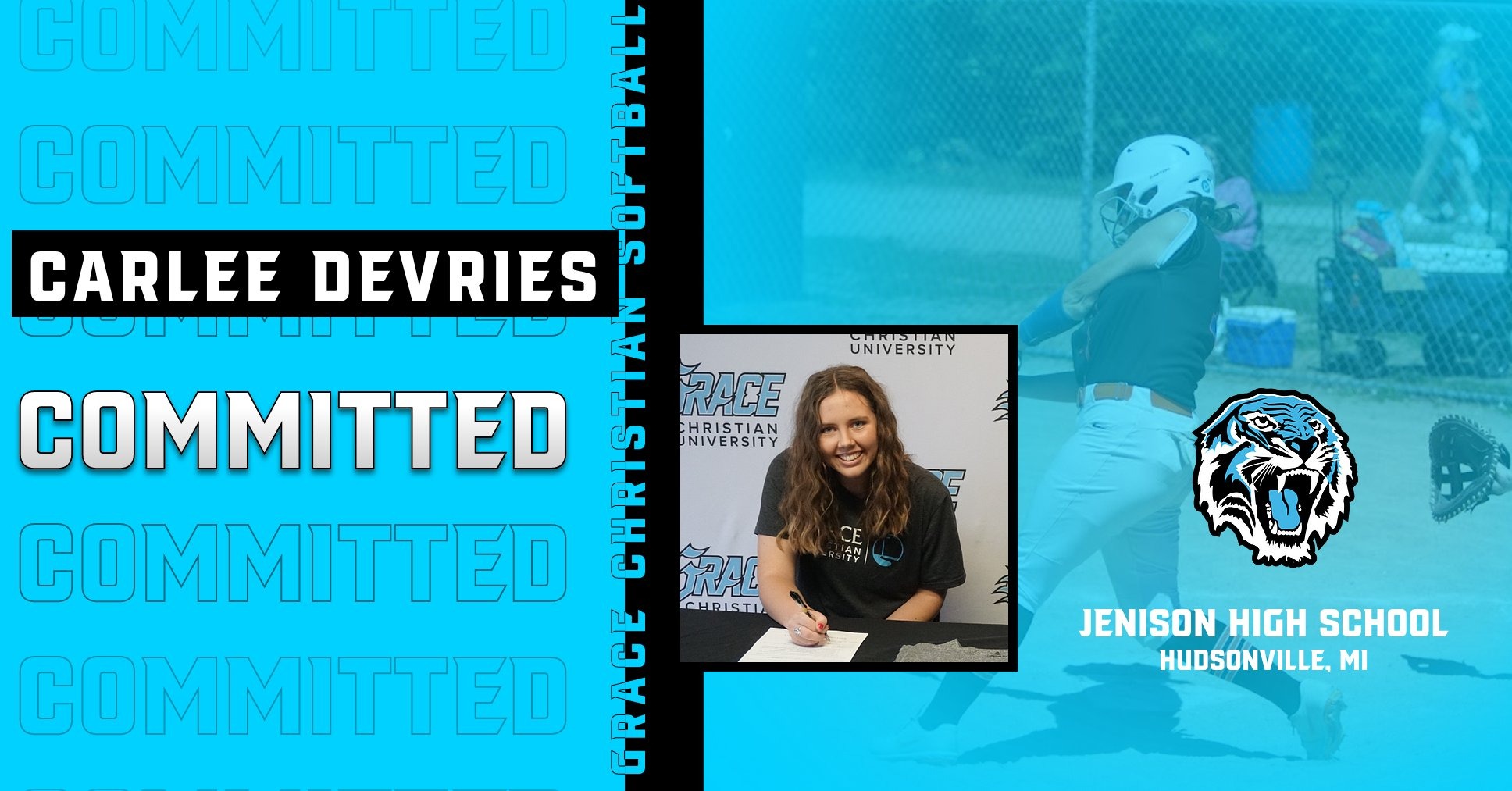 Softball Signs Jenison HS Standout Carlee DeVries - The Official Site ...