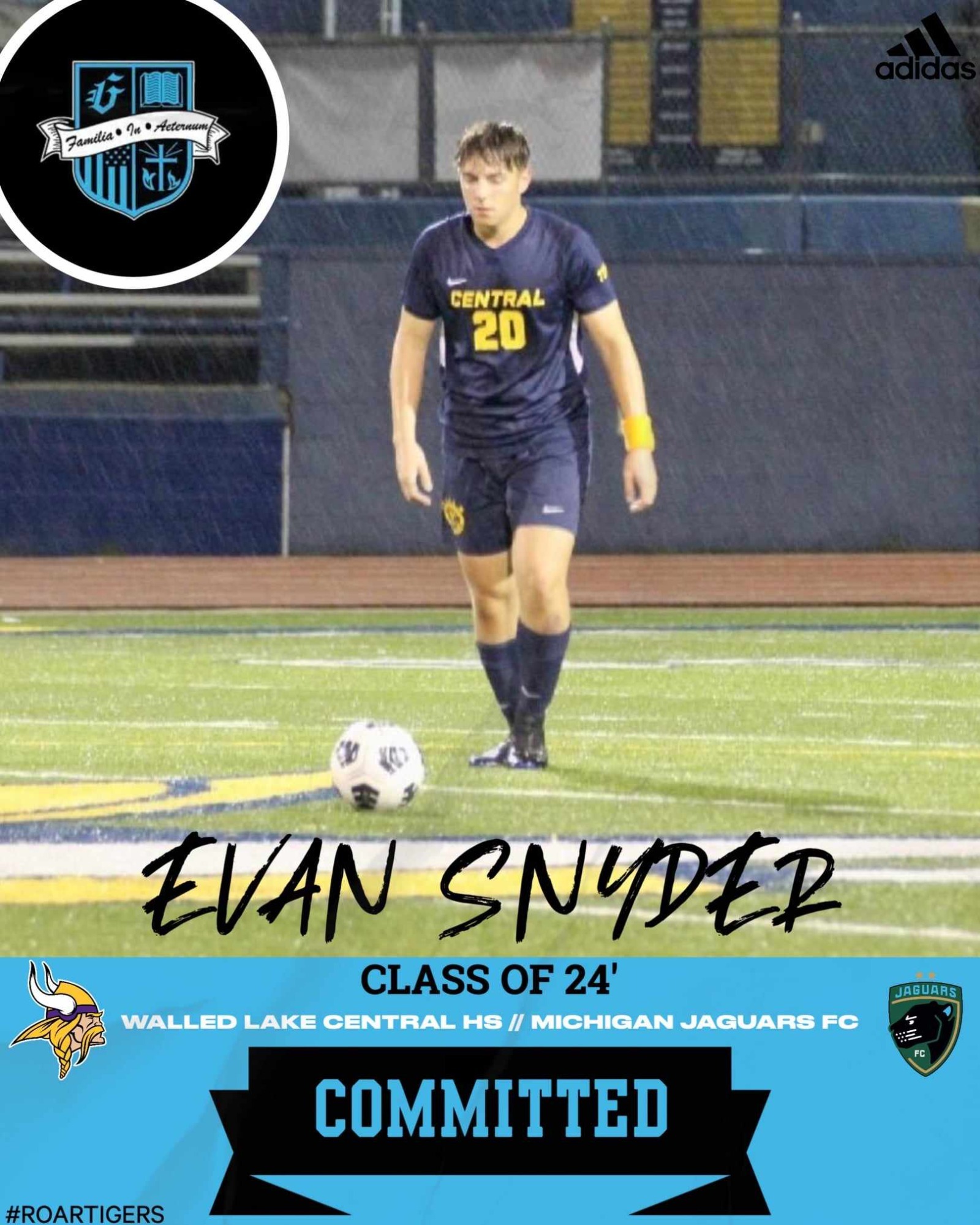 Michigan Jaguars and Walled Lake Central All-Conference Defender Evan ...