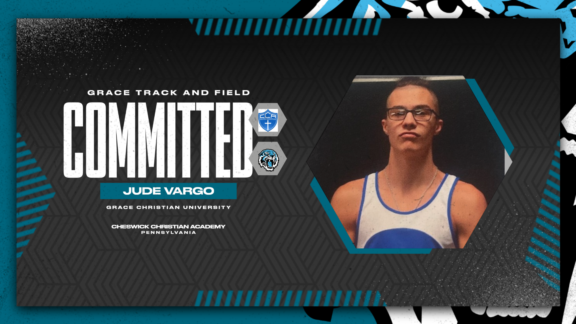 Track & Field Signs Sprinter Jude Vargo - The Official Site of the ...