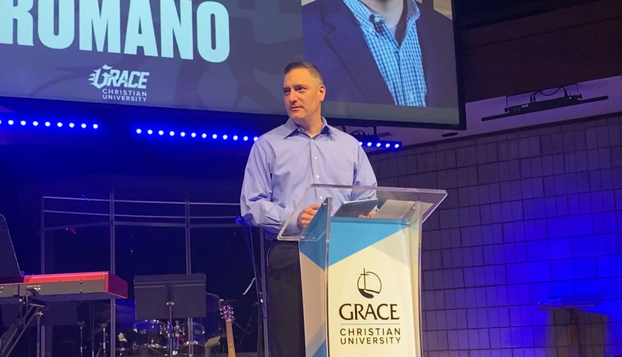 Grace Welcomes Jason Romano to Campus - The Official Site of the Grace ...