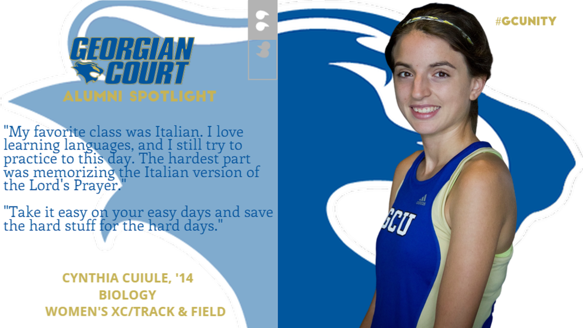 Alumni Spotlight: Cynthia Cuiule '14 Continues to Take Life One Mile at ...